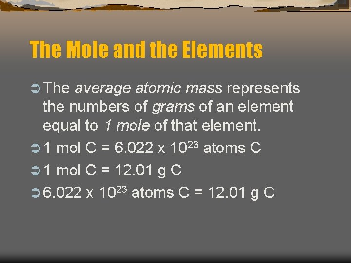 The Avogadros Number and Mole History About 200