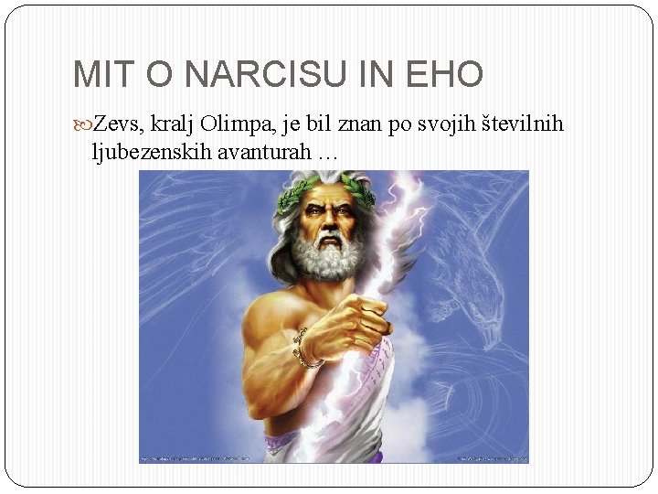 Narcis in Eho Boris A Novak Ljubezenski pari