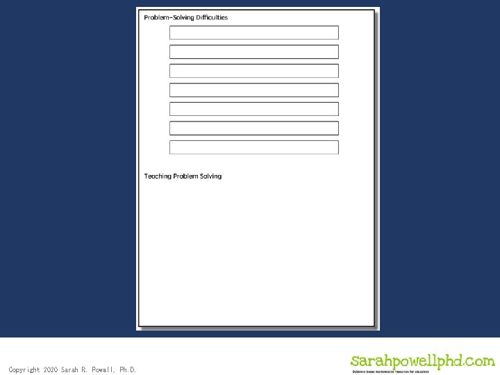 Word Problems No Problem Attack Strategies and Additive