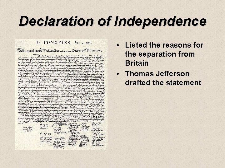 Ideas Behind the Revolution Chapter 4 Section 3