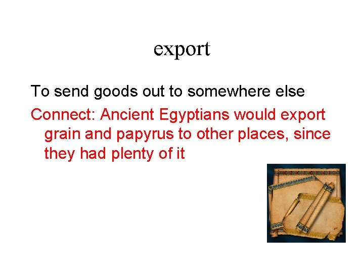 Ancient Egypt Vocabulary Definitions Connections delta A very