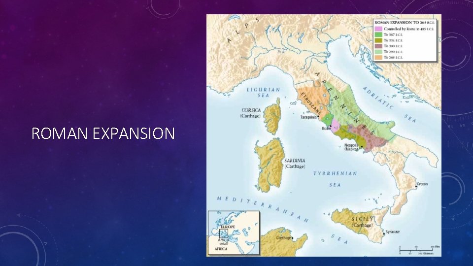 9 THE RISE OF THE ROMAN REPUBLIC AND