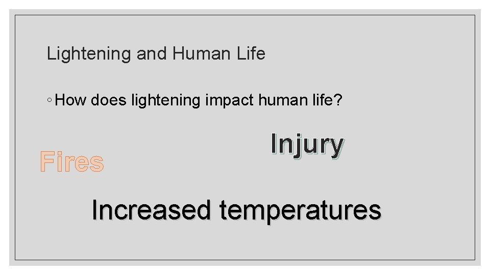 NATURAL DISASTERS Bell Ringer What is an example