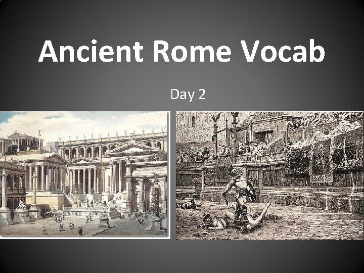 What do you already know about Rome What