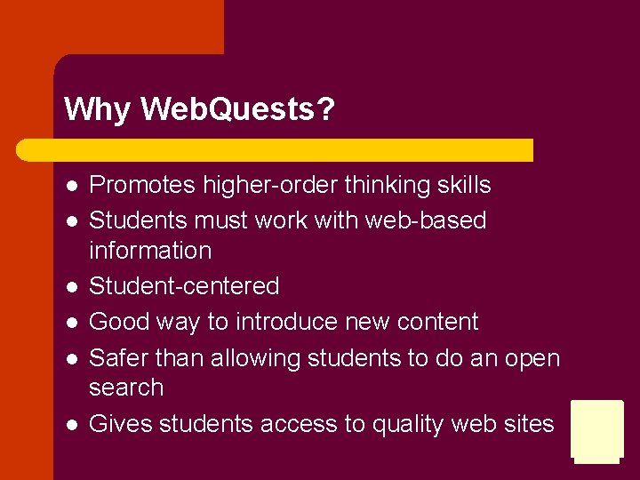 Web Quests The Basics You Need to Know