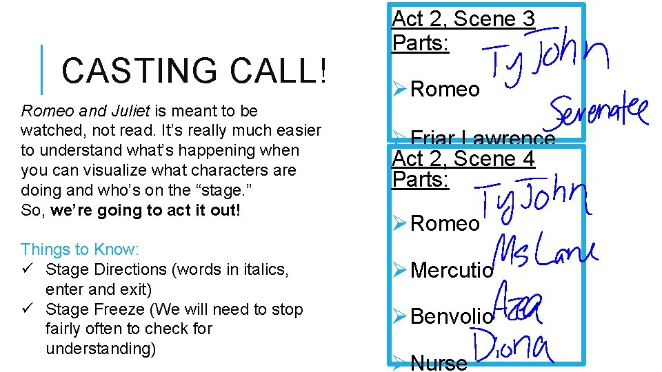 WELCOME BACK MARCH 6 TH 2016 MONDAY Do