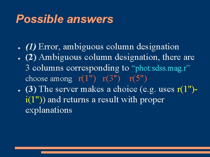 Is nonunicity of utypeucds a problem The problem