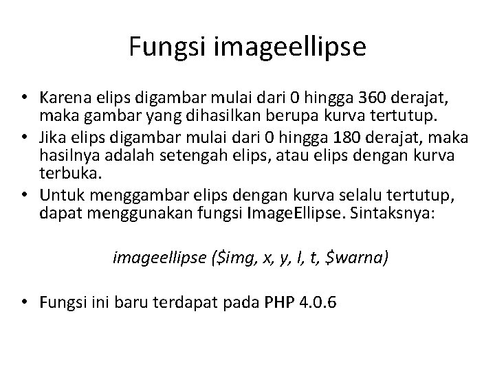 Membuat Bentuk Shape Dengan php Sebelum fungsi gambar