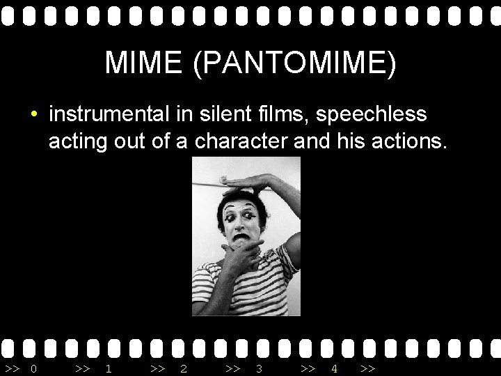COMEDY IN FILM VOCABULARY LIST 1 CRITICAL VIEWING
