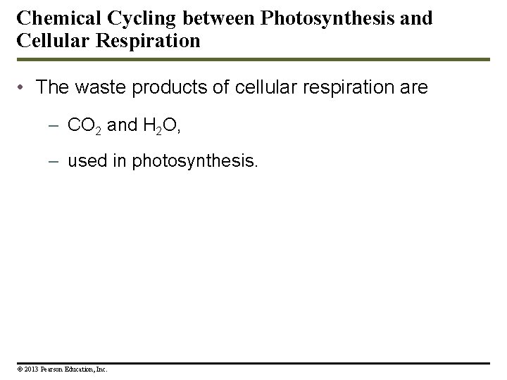 Chapter 6 Cellular Respiration Obtaining Energy from Food