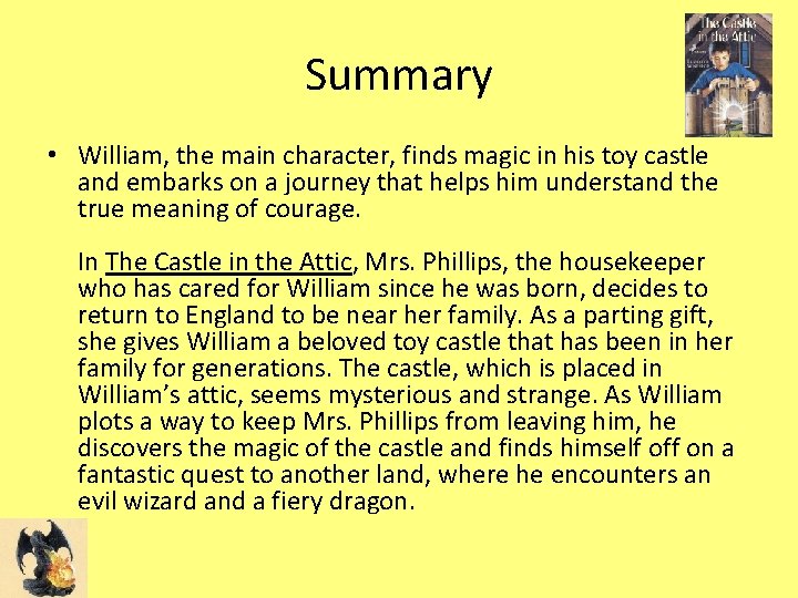 The Castle in the Attic Elizabeth Winthrop and