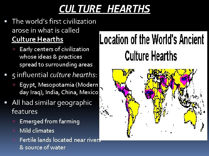 GLOBAL CULTURES WHAT IS CULTURE Culture is the
