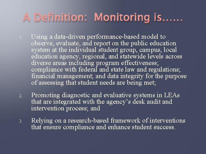 PBMI SYSTEM A CROSS FUNCTIONAL APPROACH Division of