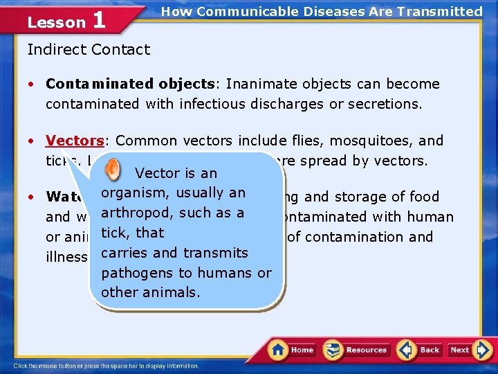 Lesson 1 What Are Communicable Diseases When was