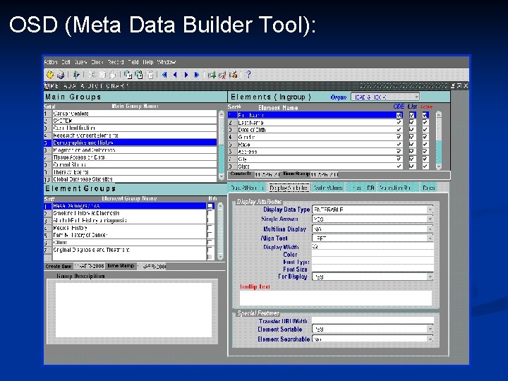 Development and Experience with Tissue Banking Tools to
