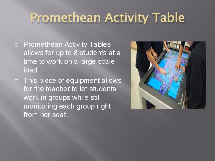 IMPROVING TECHNOLOGY WITHIN THE CLASSROOM By Rob Rigby