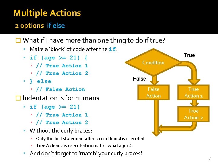 Conditionals Animation Scripting Csc 233 Conditionals Variables Conditionals 
