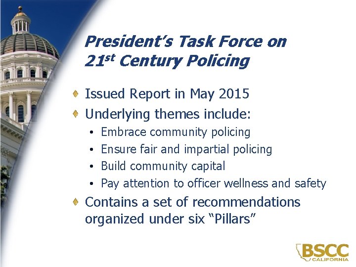 Strengthening Law Enforcement Community Relations Grant Program Background