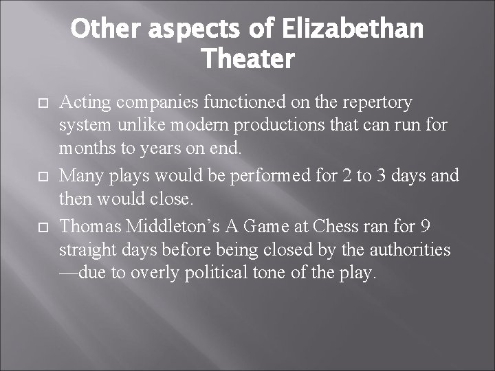 The Renaissance and Shakespeare GHS Brief History Cultural