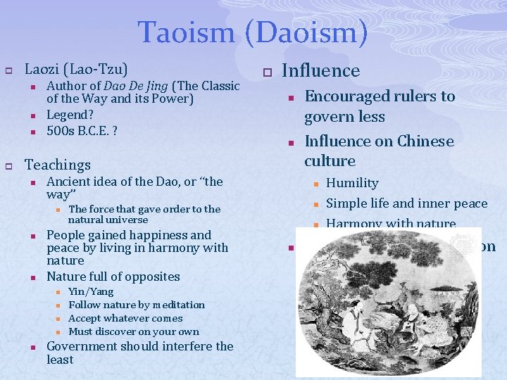 Classical China Objectives WHI 4 p Students will