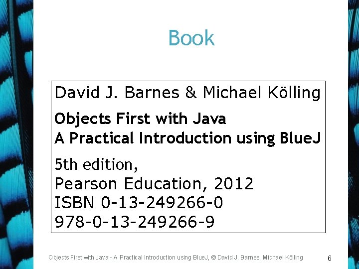 Objects First With Java A Practical Introduction Using