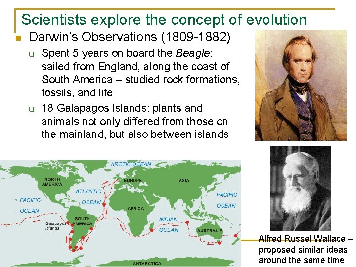 Unit B Life Over Time Chapter 6 Evolution
