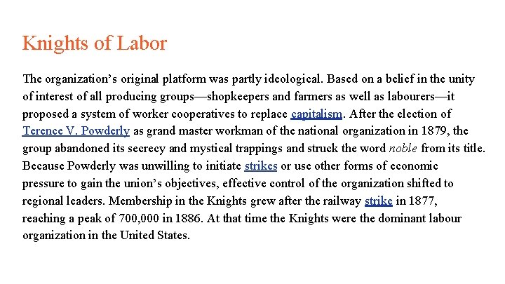 Knights of Labor Fernando Nava Knights of Labor