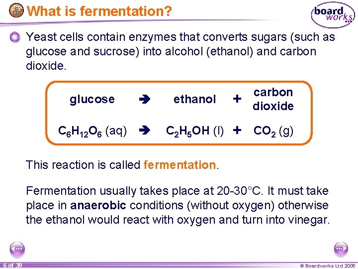 KS 4 Biology Biotechnology 1 of 39 Boardworks