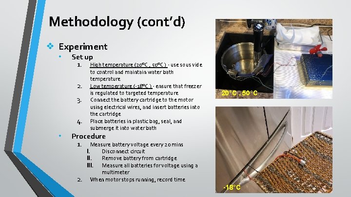 Comparative Battery Performance Analysis for Various Environmental Conditions