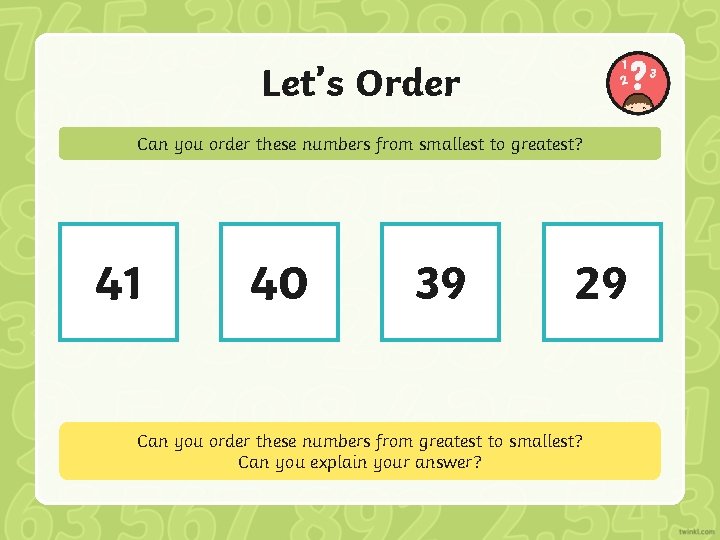 Maths Number and Place Value Year One Maths