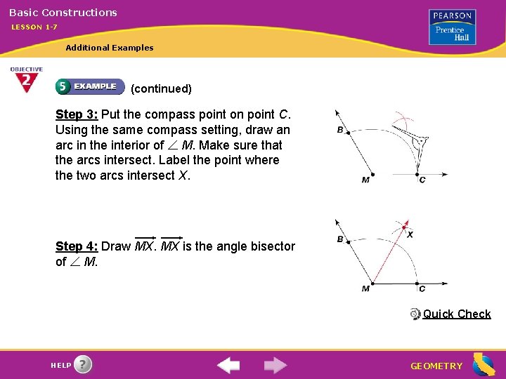 Basic Constructions LESSON 1 7 Additional Examples Construct
