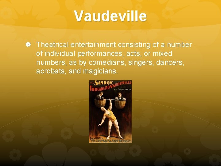 Americas Musical Pioneers 1700s Showboat 1700s The ancient