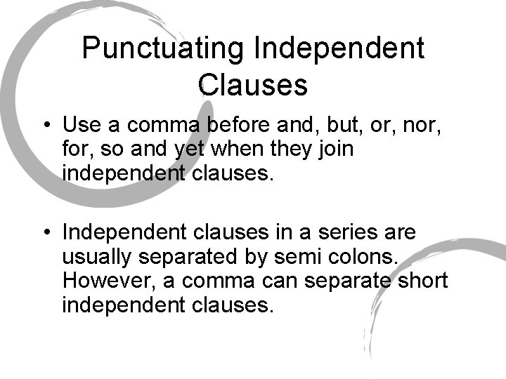 Chapter 20 Punctuation End Marks Abbreviations Commas in