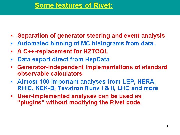 RIVET Introduction By Mehar Ali Shah Ph D