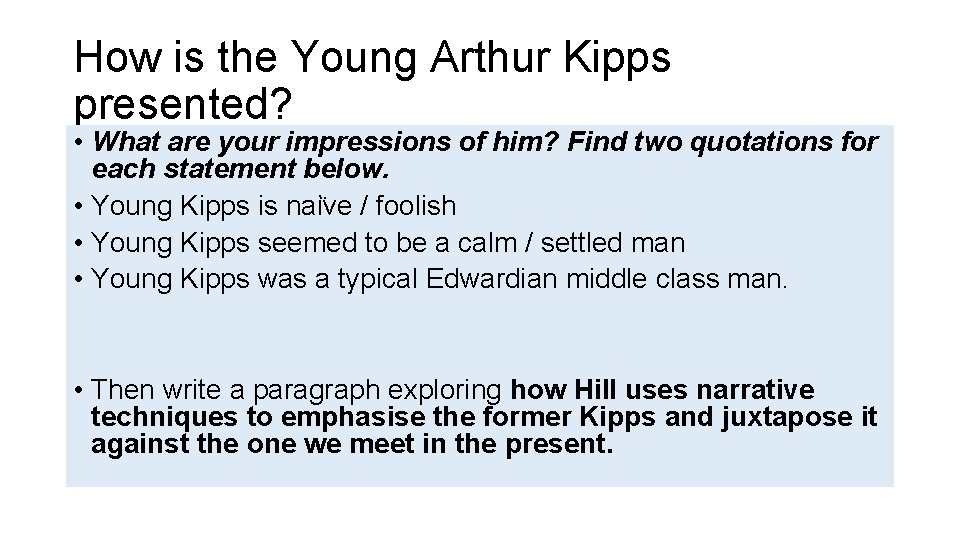 Woman in Black Character Overview Monday 8 th