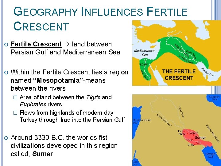 ANCIENT MIDDLE EAST AND EGYPT 3200 B C