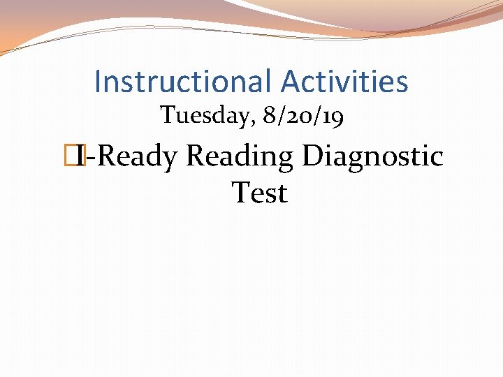 Subject ELA th Grade 7 81919 82319 IReady