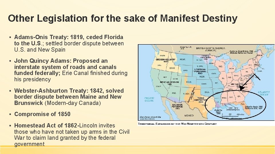 The Wild Wild Western Expansion Unit 2 Antebellum