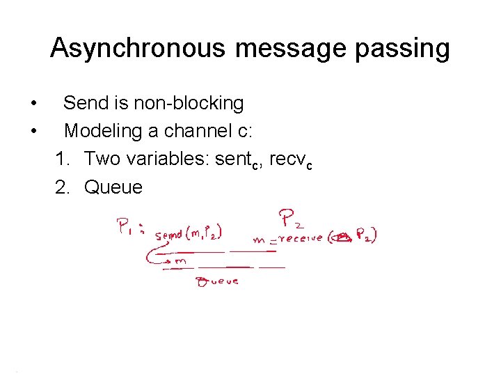 CIS 720 Asynchronous Message Passing Dining philosophers problem