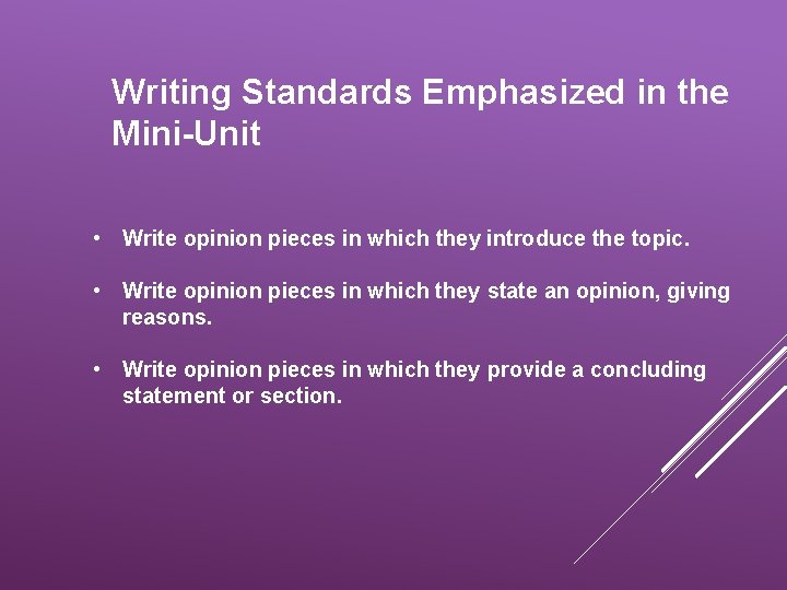 Opinion Writing in Grades K2 Should Students Be