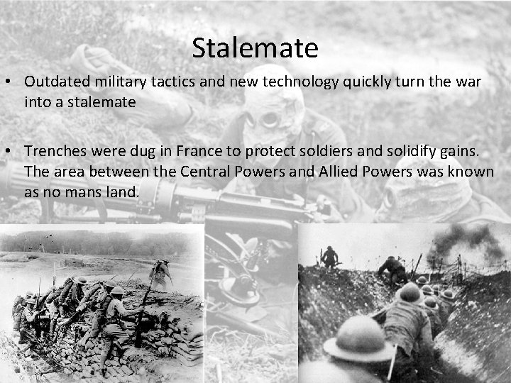World War I Edited and revamped by Mr