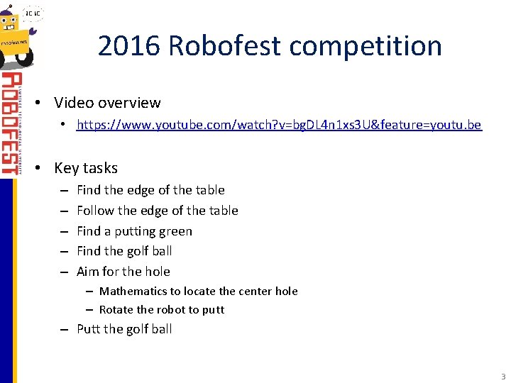 ROBOTC Software EV 3 Robot Workshop Instructor Assistants