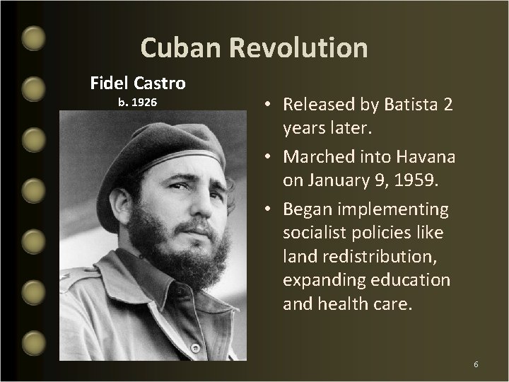 Communist Cuba U S History Mr Payad CSU