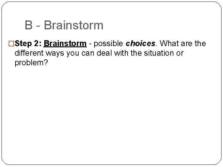Decision Making Todays Agenda Bellringer Quiz Decision making