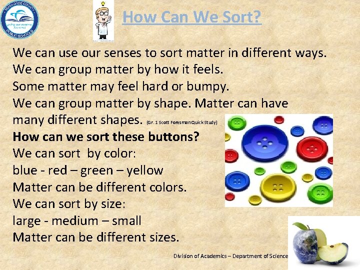 Physical Science Big Idea 8 Properties of Matter