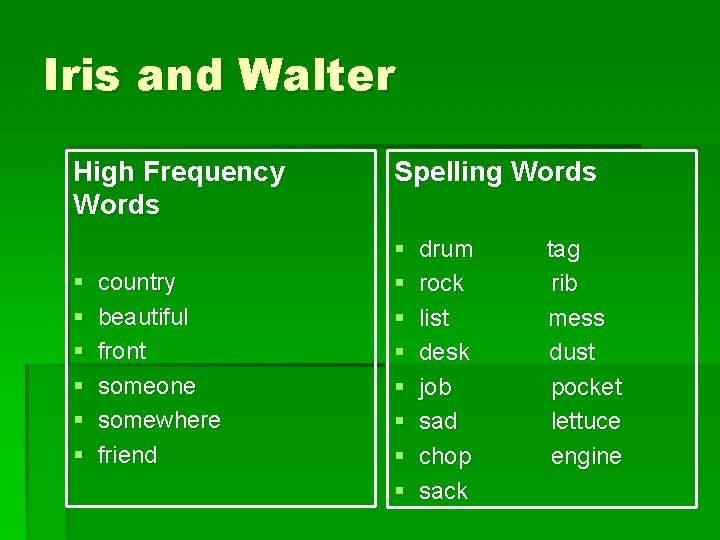 What might we discover in a new neighborhood