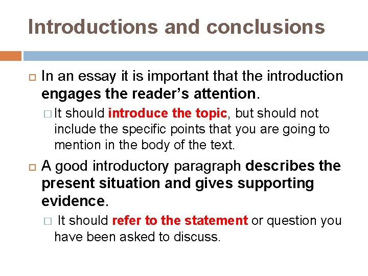 WRITING A BALANCED ARGUEMENT C 1 1 2018
