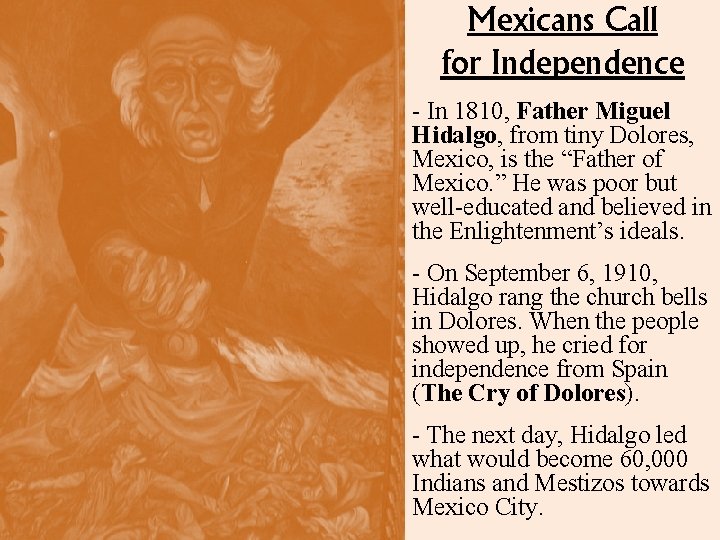 Mexico Independence and Revolution The Hacienda system became