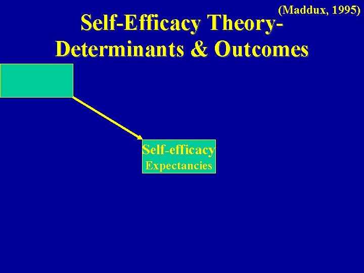 CHAPTER 12 SELFEFFICACY Triadic Relationship Individual Environment Behavior