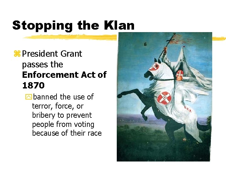 Ch 5 Reconstruction Sections 3 4 Birth of